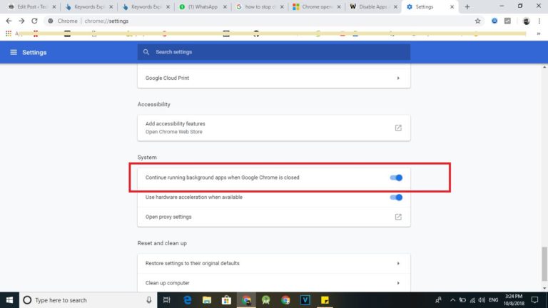 How to stop chrome from opening on startup in Windows